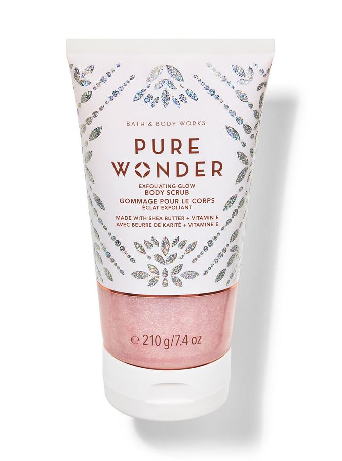 Bath & Body Works Pure Wonder Body Scrub 210gm – samawa perfumes