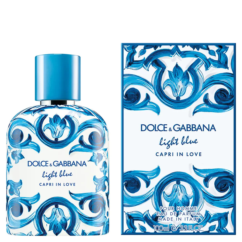 Dolce & Gabbana Light Blue Capri In Love Pour Homme Eau De Parfum For ...