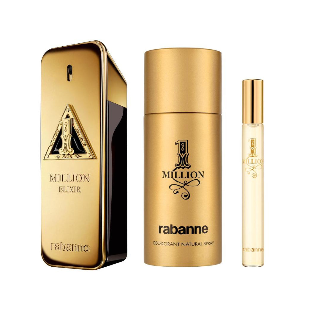 Paco Rabanne 1 Million Elixir Gift Set For Men – samawa perfumes
