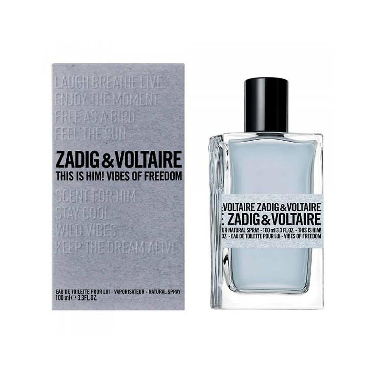 Zadig & Voltaire This Is Him! Vibes Of Freedom Pour Lui For Men EDT 10 ...