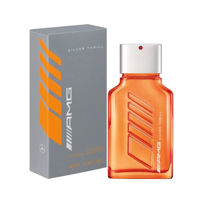 Mercedes Benz Amg Silver Thrill For Men EDP 60ml Refillable – samawa ...