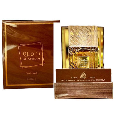 Lattafa Khamrah Qahwa EDP For Unisex 100ml – samawa perfumes