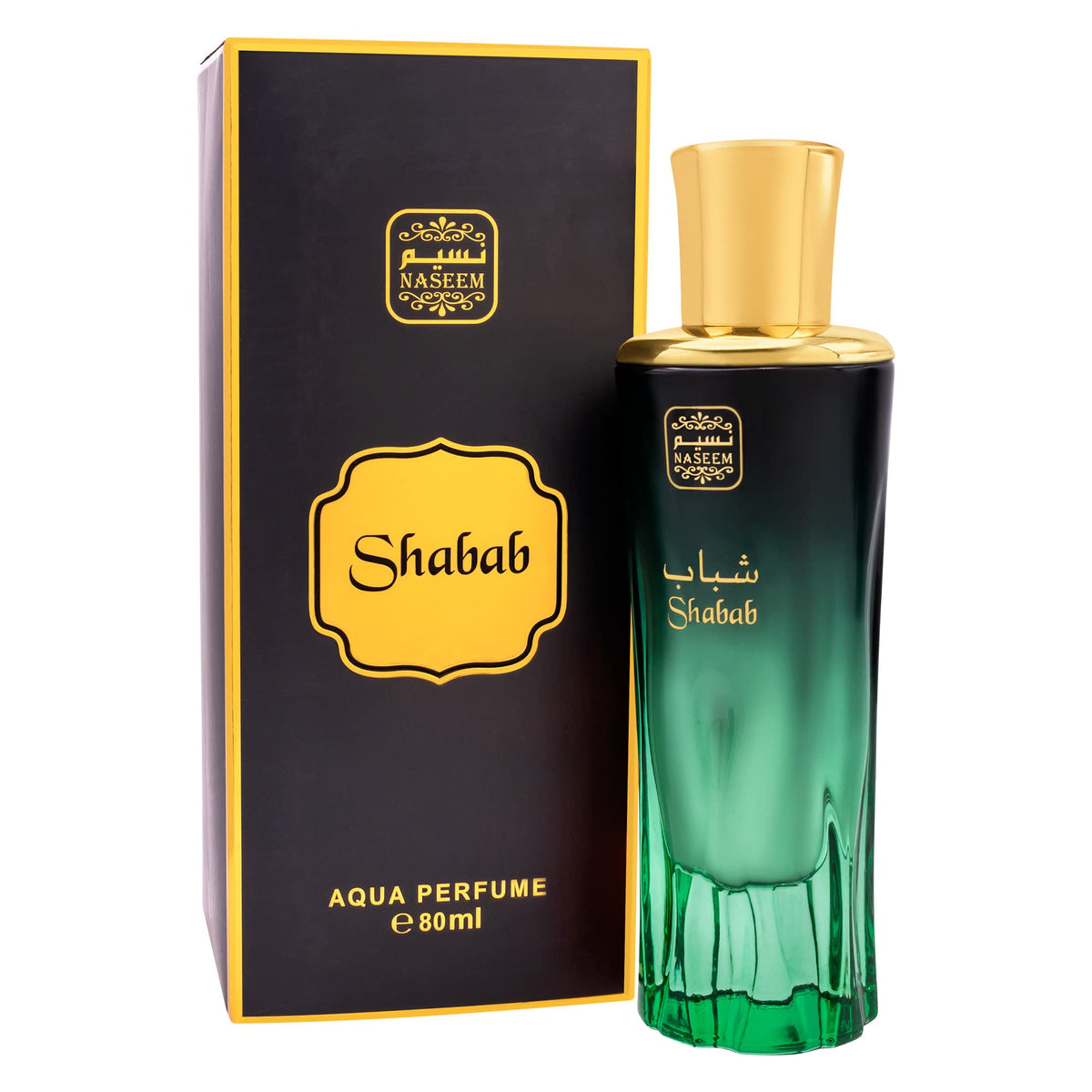 Naseem Shabab Perfume For Men Aqua Parfum 80ml – samawa perfumes