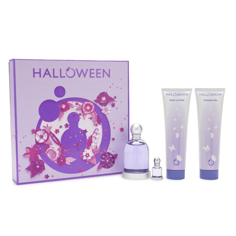 Halloween For Women Set EDT 100ml + EDT 4.5ml + Body Lotion 150ml + Sh ...
