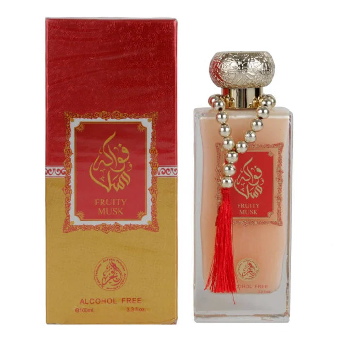 Al Fakhar Fruity Musk Red EDP For Women 100ml – samawa perfumes