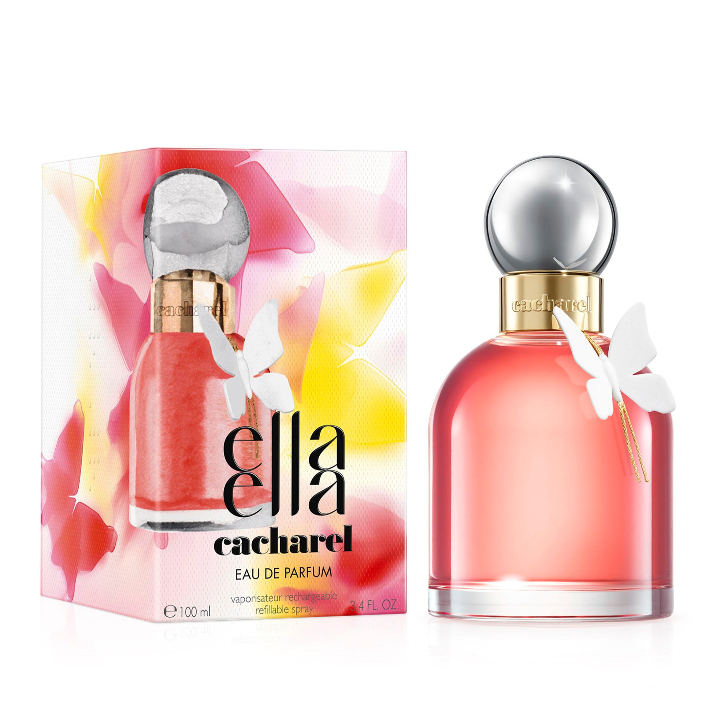 Cacharel Ella Ella Perfume For Women EDP 100ml Refillable – samawa perfumes