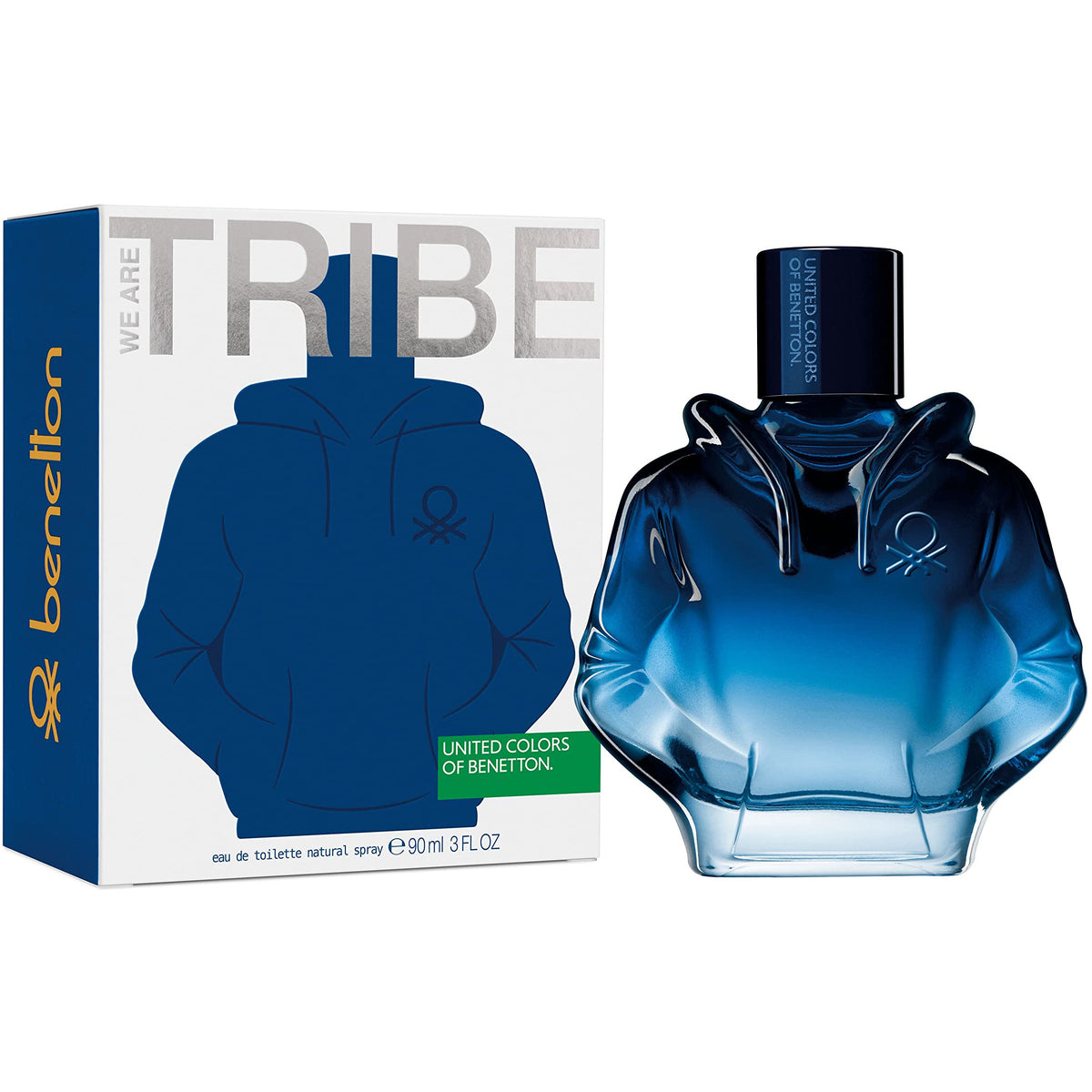 Benetton We Are Tribe Perfume For Men EDT 90ml – samawa perfumes