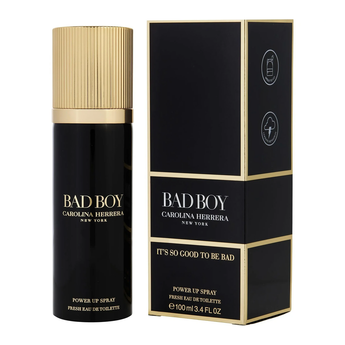Carolina Herrera Bad Boy Power Up Perfume For Men EDT 100ml – samawa ...