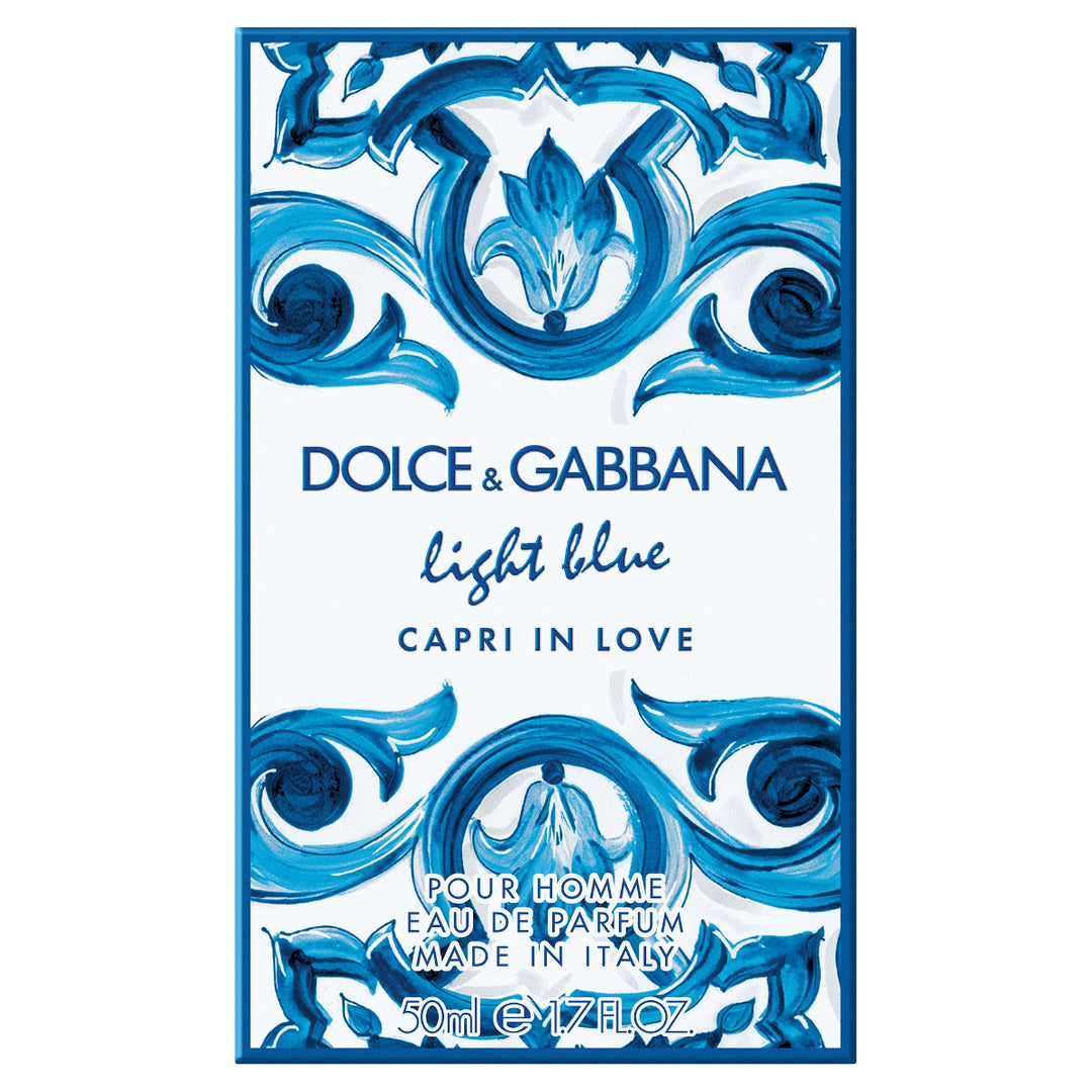 Dolce & Gabbana Light Blue Capri In Love Pour Homme Eau De Parfum For ...