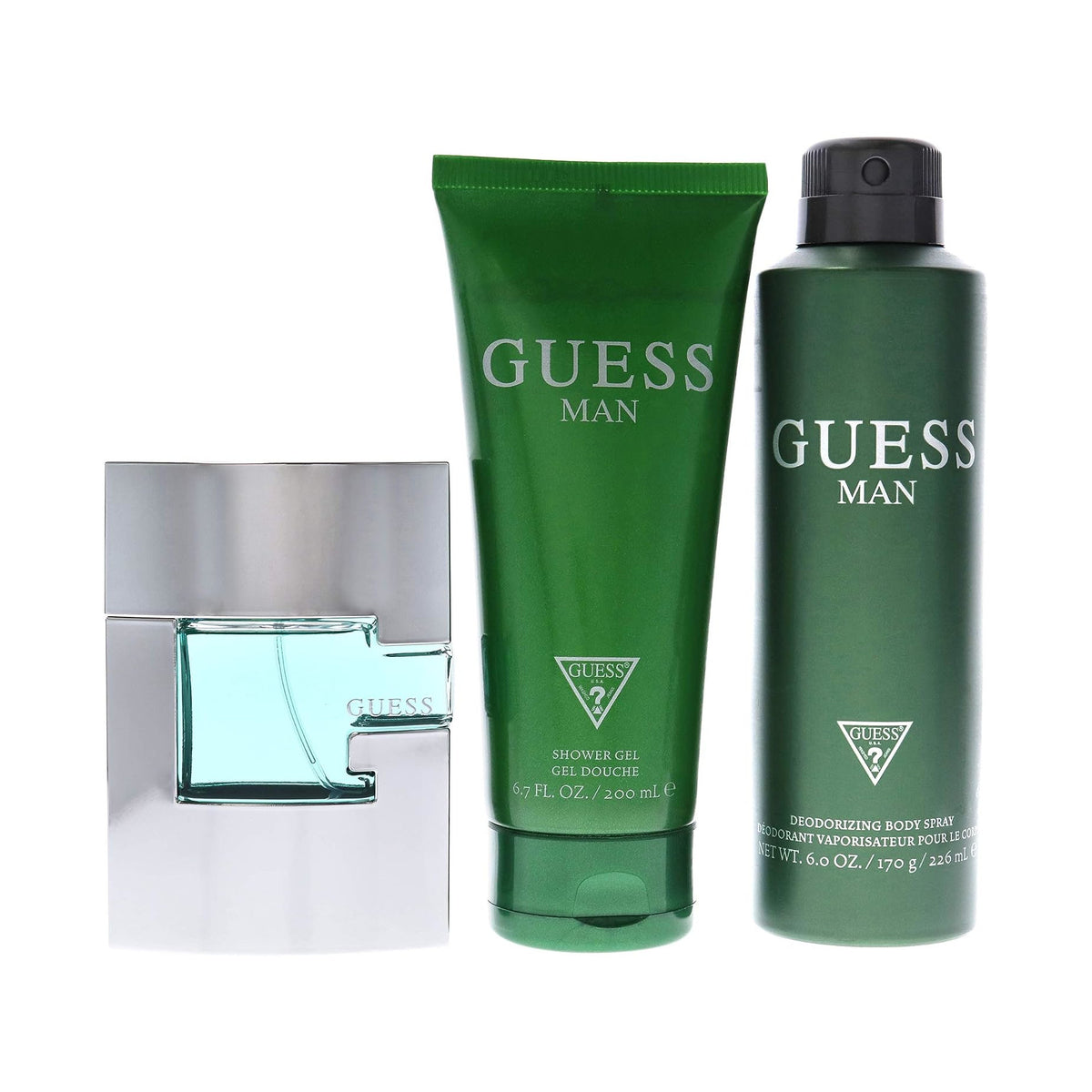 Guess Man Green Gift Set For Men – samawa perfumes