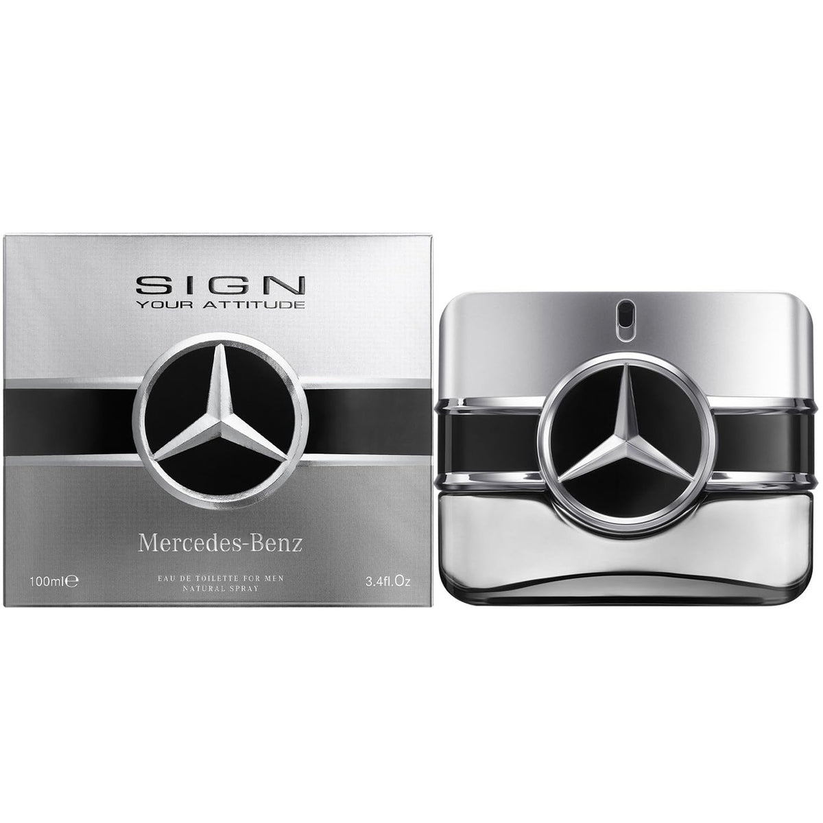 Mercedes-Benz Sign Your Attitude Perfume For Men EDT 100ml – samawa ...
