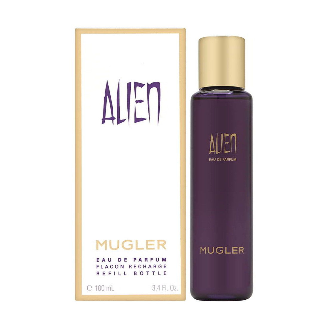 Mugler Alien Perfume For Women EDP 100ml Refill Bottle – samawa perfumes