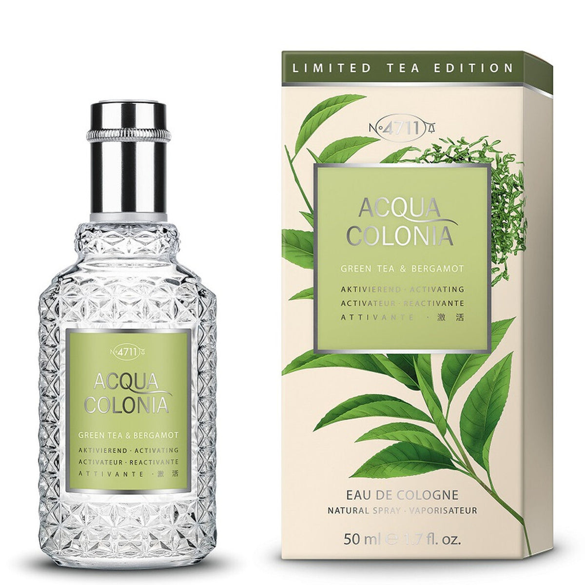 No. 4711 Acqua Colonia Green Tea & Bergamot Limited Tea Edition Perfum ...