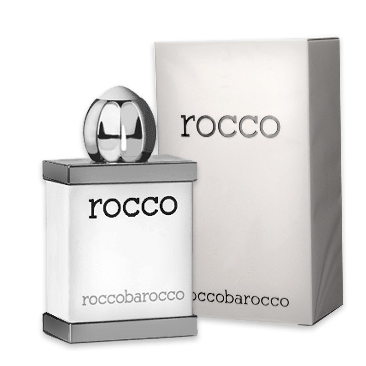 Roccobarocco Rocco White Perfume For Men EDT 100ml – samawa perfumes