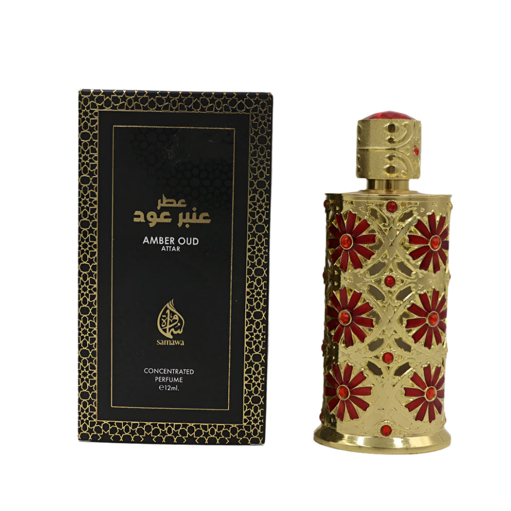 Amber Oud Concentrated Perfume Oil By Samawa 12ml - Limited Edition ...