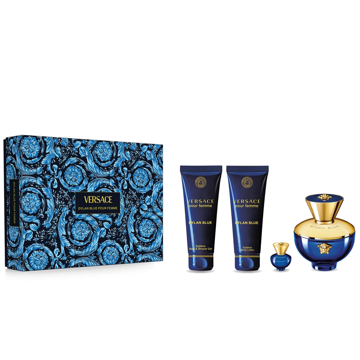 Versace Dylan Blue Pour Femme Gift Set For Women – samawa perfumes