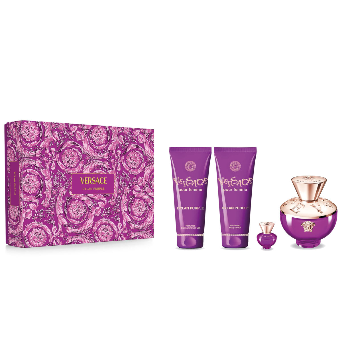 Versace Dylan Purple Gift Set For Women – samawa perfumes