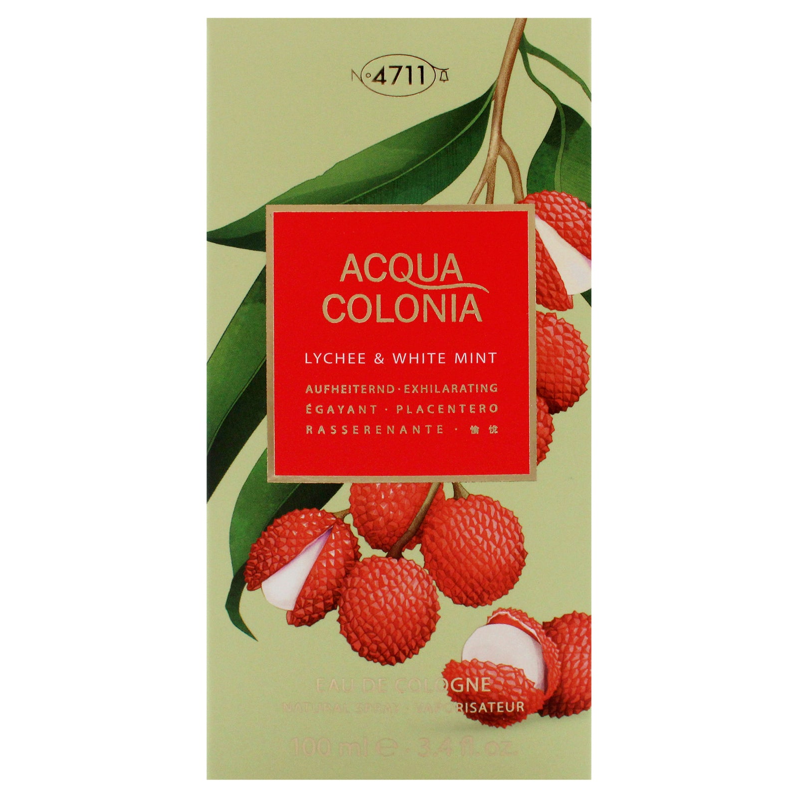 No. 4711 Acqua Colonia Lychee & White Mint Eau De Cologne For Unisex ...