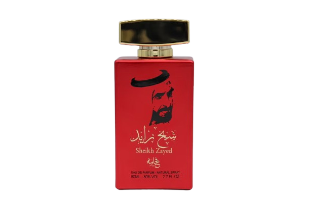 Sheikh Zayed Luxury Red By Ard Al Khaleej Perfume For Men Edp 80ml ...