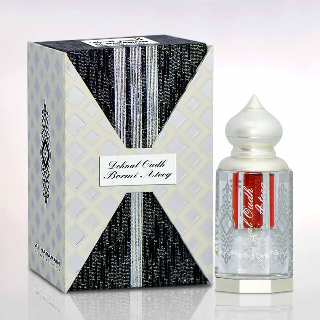 Al Haramain Dehnal Oudh Bormi Ateeq Perfume Oil 3ml – samawa perfumes