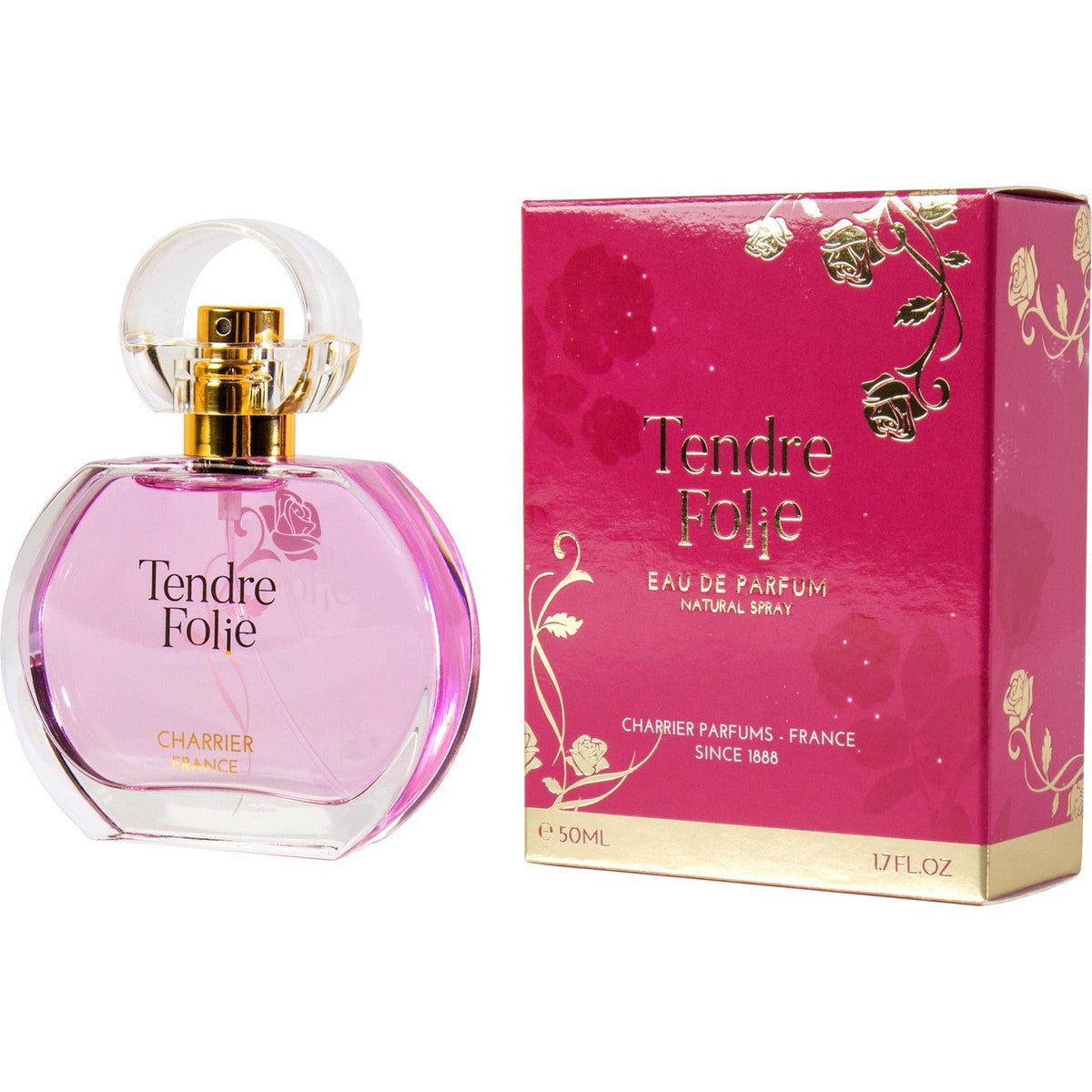 Charrier Parfums Tendre Folie Perfume For Women EDP 50ml – samawa perfumes