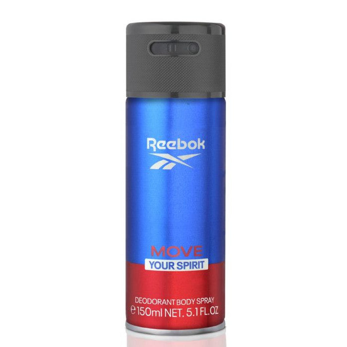 Reebok Move Your Spirit Deodorant Body Spray For Men 150ml – samawa ...