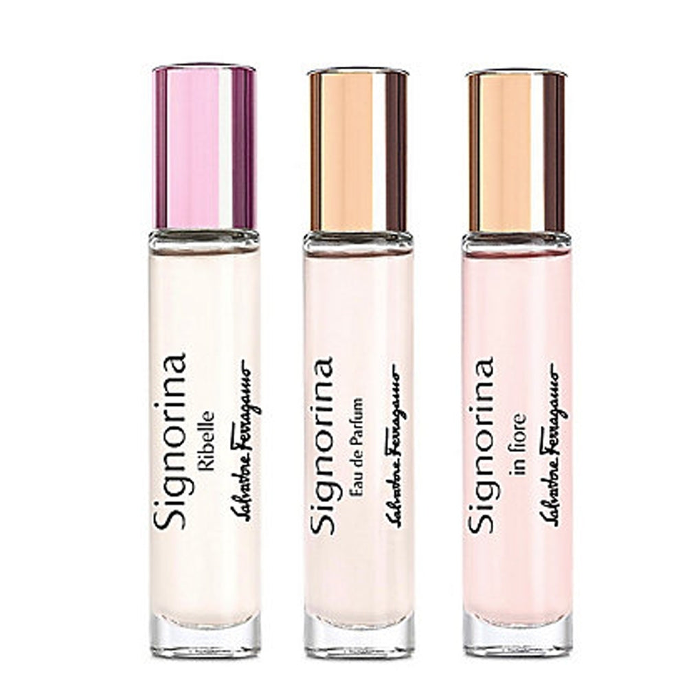 Salvatore Ferragamo Signorina Mini Gift Set For Women – samawa perfumes
